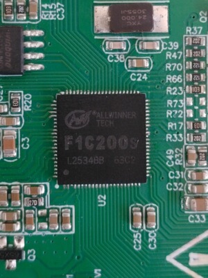 F1C200S 汽车导航音响音视频双解码多媒体处理器芯片QFN