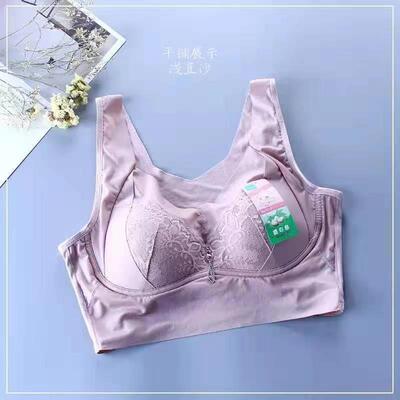 美背大码无痕透气女士无钢圈背心