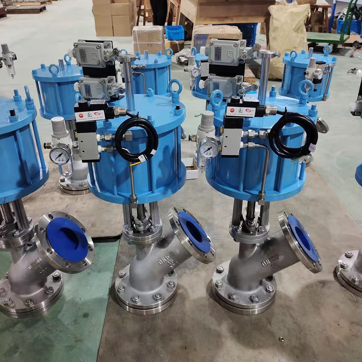 气动釜底放料阀FJ641F-16P上展下展式化工耐酸碱防腐蚀衬氟罐底阀