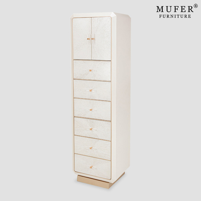 慕妃美式轻奢可旋转试衣镜斗柜