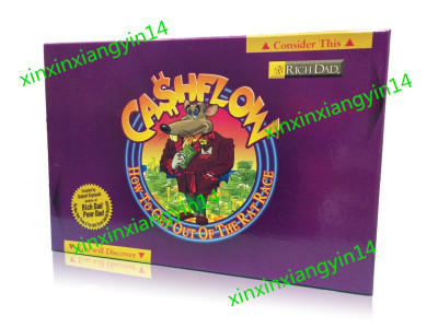 代 CASHFLOW 101, Rich Dad, how to get out the rat race