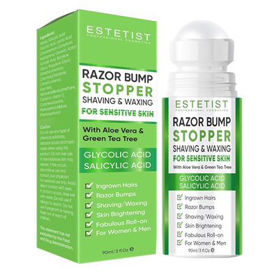 Estetist Razor Bump Stopper，Roll-On After Shave Serum