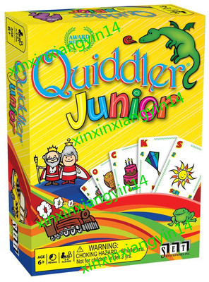 代 在途 SET Enterprises  Quiddler Junior Card Game
