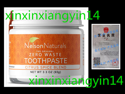 Nelson Naturals Thieves Blend Fluoride Free Toothpaste 2 oz