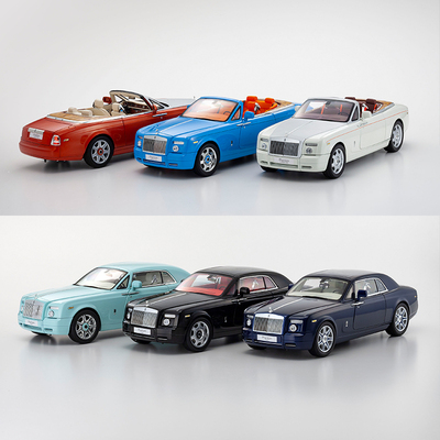 kyosho京商1:18劳斯莱斯幻影 Phantom Coupe 全开门合金汽车模型