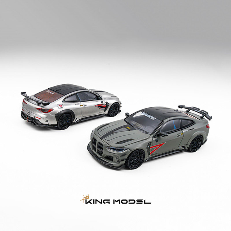 KM 1:64 宝马 DarwinPRO M4 合金底盘 轮子顺畅 仿真合金汽车模型