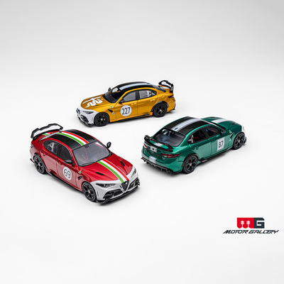 MG 1:64 阿尔法罗密欧Giulia 朱丽叶 GTAM 三色 仿真合金汽车模型