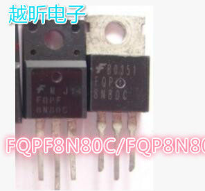 原装进口拆机 FQPF8N80C P8NK80ZFP 8N80 TO-220测试_虎窝淘