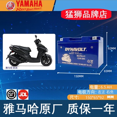 摩托车电瓶12v雅马哈祖玛