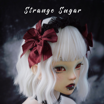 怪糖饰物集发箍涤纶暗黑原创