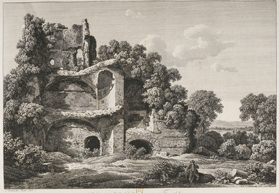 T787【奥地利】（Albert Christoph Dies ）风景油画版画网传图库