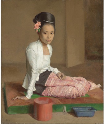 C078【英国】Gerald Festus Kelly 油画资源基地美术素材电子图.