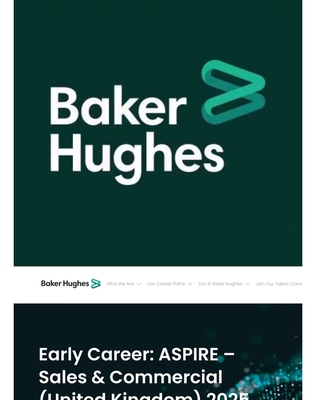 Baker Hughes VI ASPIRE Sales & Commercial Gradua网VI视频面试