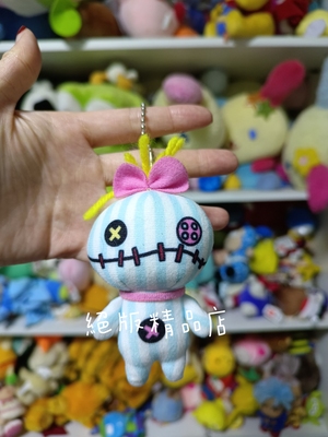 三眼怪微景观迪士尼玛丽猫少女心丑丫头小金公仔Scrump变装史迪仔