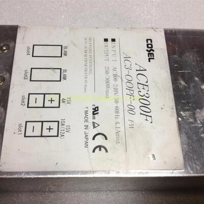 日本COSEL ACE300F AC3-OOPF-00 FW 电源 双15V输出电源询价