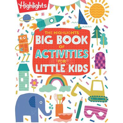 现货 Highlights儿童活动书 儿童绘本 英文原版 The Highlights Big Book of Activities for Little Kids 3-6岁