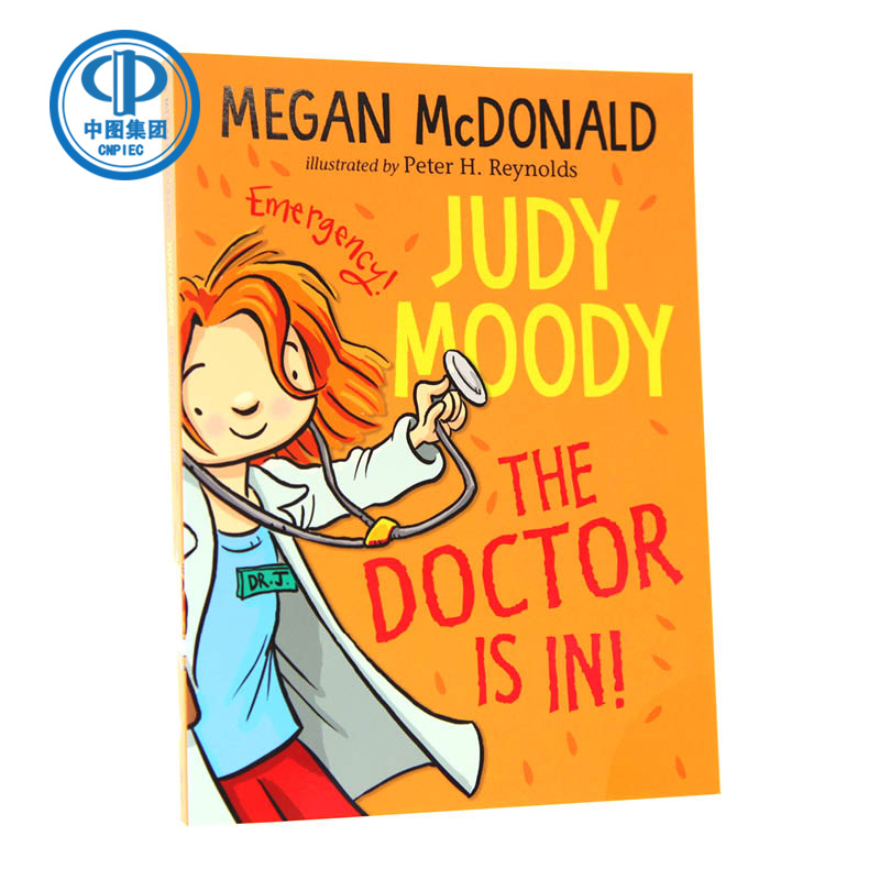现货英文进口 Judy Moody: The Doctor Is In!稀奇古怪小朱迪医生来了！儿童青少年英语读物小说课外读物_虎窝淘