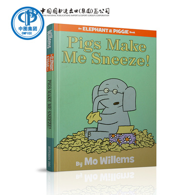 现货 Elephant & Piggie Books: Pigs Make Me Sneeze! 小象小猪系列：小猪让我打喷嚏 ISBN9781423114116吴敏兰