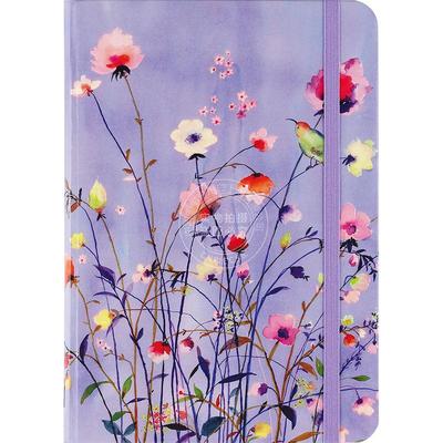 薰衣草色 野花 笔记本 日记本 文创周边 Peter Pauper Press 无酸纸 英文原版 Lavender Wildflowers Journal