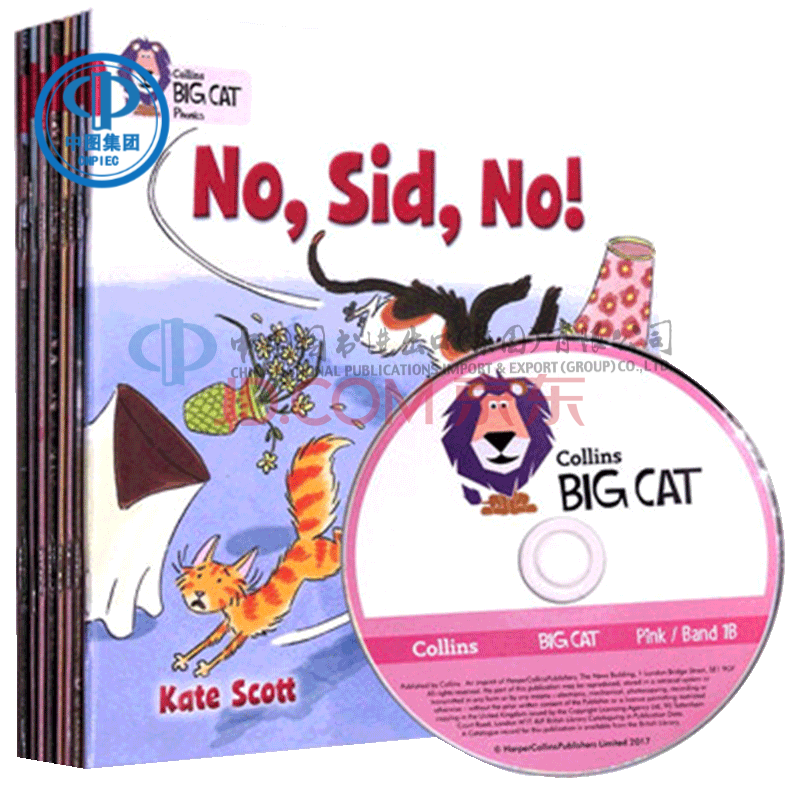 现货 中图原版 Big Cat Phonics In the Net!/No,sid,NO! 幼儿英语阅_虎窝淘