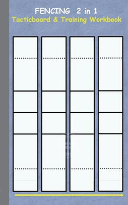 预售 按需印刷 Fencing 2 in 1 Tacticboard and Training Workbook