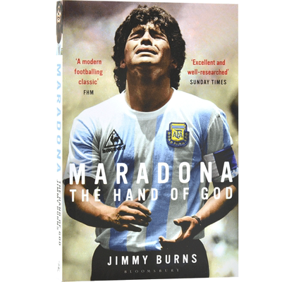 现货 马拉多纳传记 上帝之手 英文原版 Maradona: The Hand of God 一代球王 世界足球之星的传奇故事 平装
