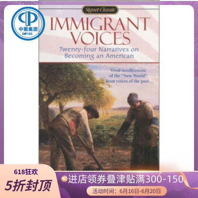 现货 英文原版 Immigrant Voices