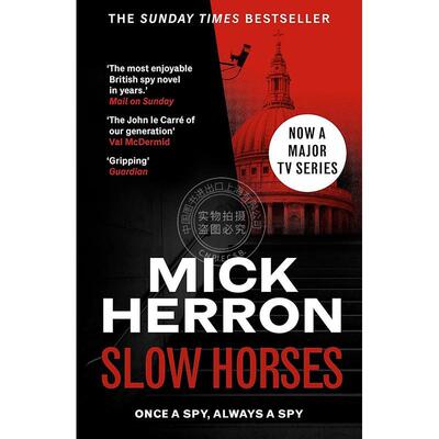 现货 流人 间谍小说 同名电视剧原著小说 Mick Herron Slough House系列 英文原版 Slow Horses 2024比尔盖茨书单