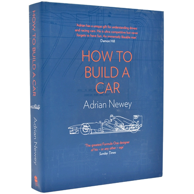 预售 F1世界方程式赛车设计师 艾德里安纽维自传：如何制造出一辆F1赛车 How to Build a Car 精装 by Adrian Newey