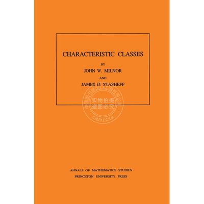 Characteristic Classes 英文原版  普林斯顿