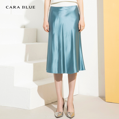 简约百搭气质高腰半身裙