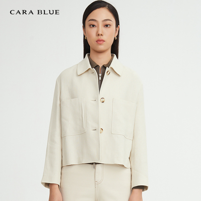 短款休闲百搭长袖上衣