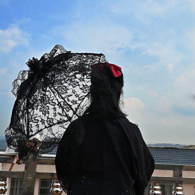 儿童蕾丝成人小巧伞公主伞