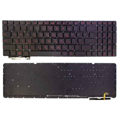 Asus华硕 N551 G551 N751 GL552 ZX50J/XJ ZX50JX  RU 俄文键盘