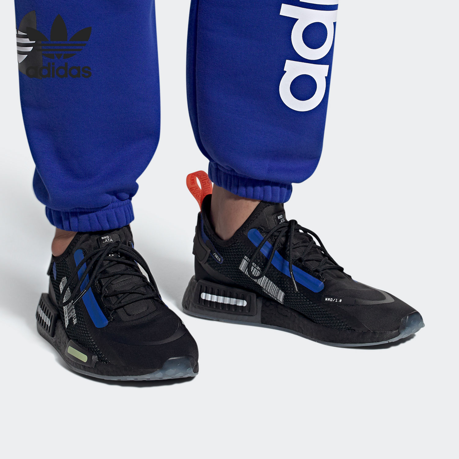 Adidas/阿迪达斯正品三叶草NMD R1 男女缓震运动跑步鞋 FZ3201