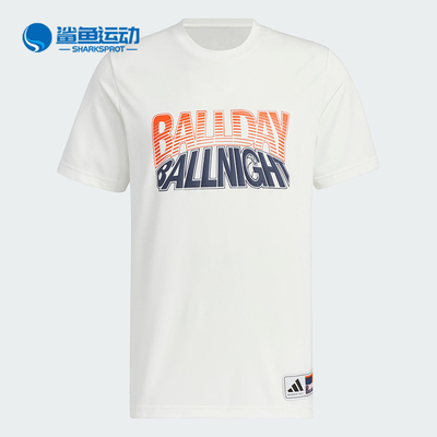 阿迪达斯男子运动T恤JI9765