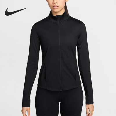 Nike/耐克正品春季女士简约休闲日常经典无帽运动外套FV7952-010
