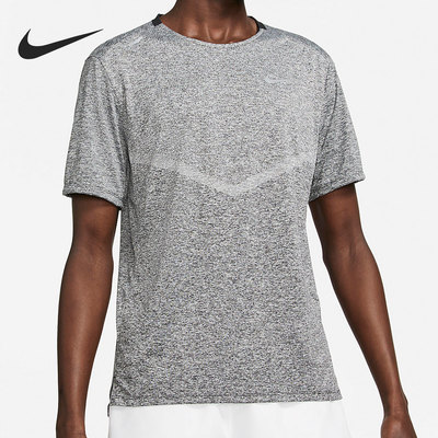耐克男子反光跑步短袖T恤