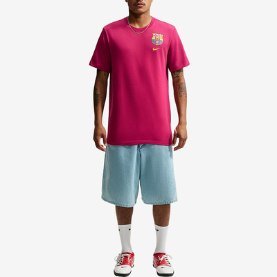 Nike耐克正品LICENSING男透气圆领套头足球短袖T恤HQ8396-620