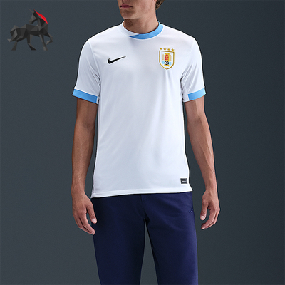 Nike/耐克正品Dri-FIT男士圆领足球透气运动训练球衣IM8582-100