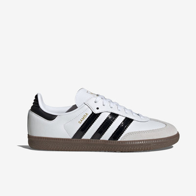 Adidas阿迪达斯正品大童OriginalsSamba时尚舒适低帮板鞋JQ2846