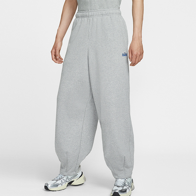 Nike/耐克正品Oversize 男士运动针织宽松束脚休闲长裤IB8370-063