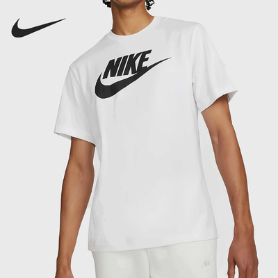 Nike/耐克官方正品圆领套头短袖T恤新款男简约短袖T恤DX1986-100