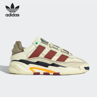 阿迪达斯男女低帮运动休闲鞋