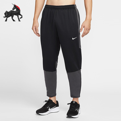 Nike/耐克正品2025秋季款男士运动修身拼接跑步长裤HV2674-010