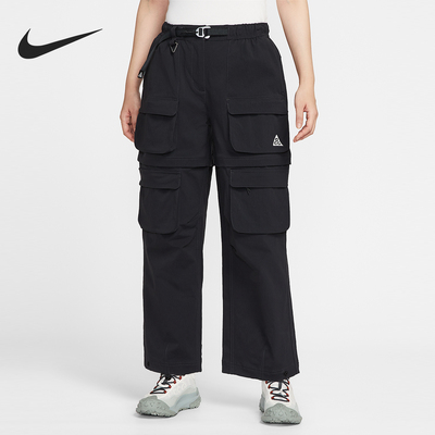 Nike/耐克正品2025夏季款女士运动可拆式拉链口袋长裤HV6392-010