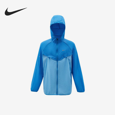 Nike耐克正品REPEL STRIDE大童连帽拉链休闲运动夹克IO4566-435