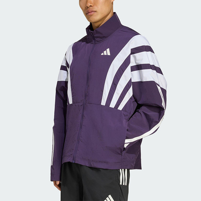 Adidas/阿迪达斯正品2025秋季款男士拼接跑步拼接运动外套JY6995