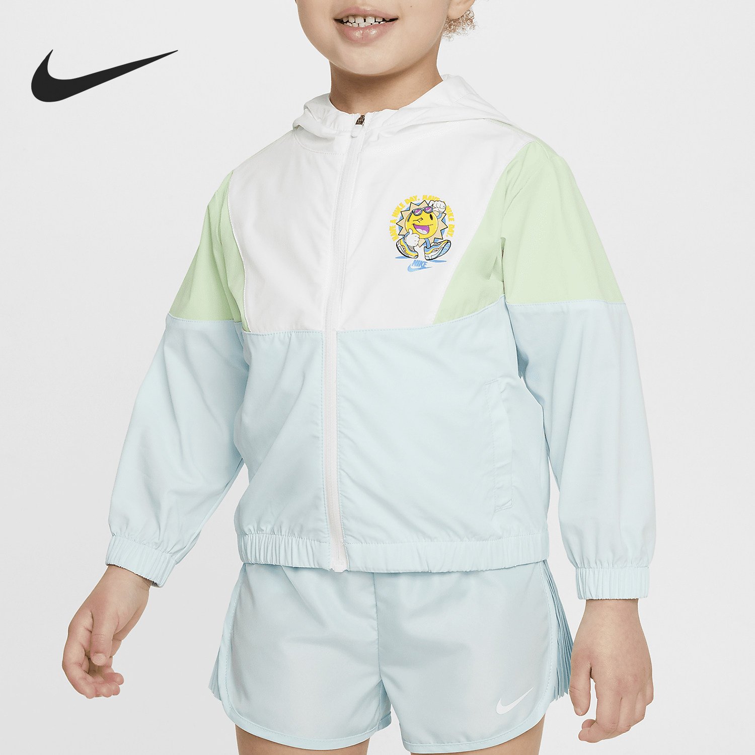 Nike/耐克正品Summer of Swoosh婴童凉感防晒夹克HM4666-474