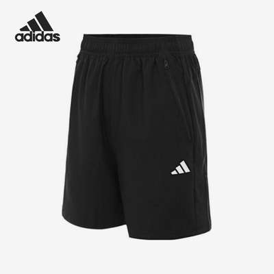 Adidas/阿迪达斯官方正品TR-ES WV SHO男士运动休闲短裤JY8578